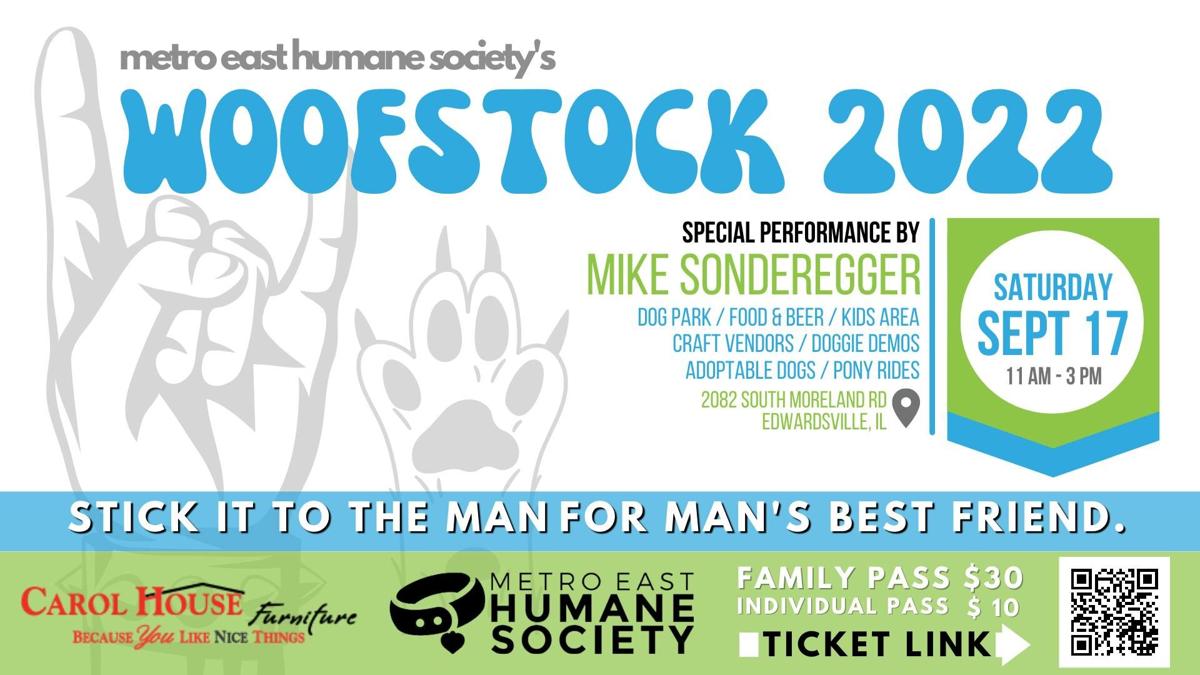 Metro East Humane Society’s Woofstock is Back!