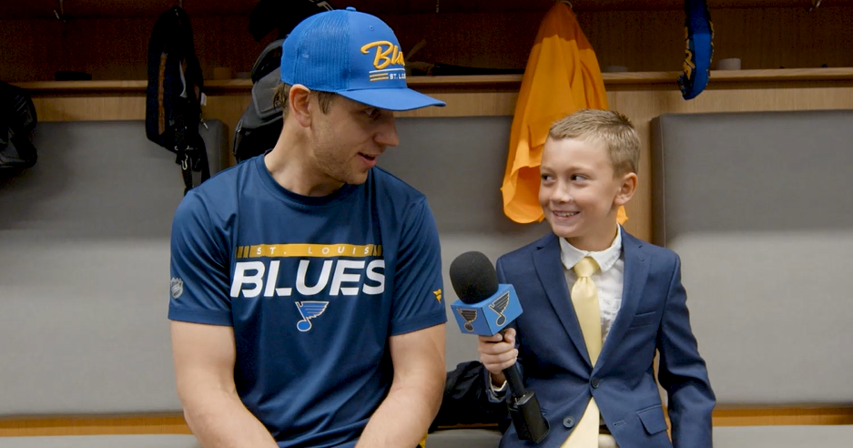 Find out how the St. Louis Blues celebrate their birthdays!