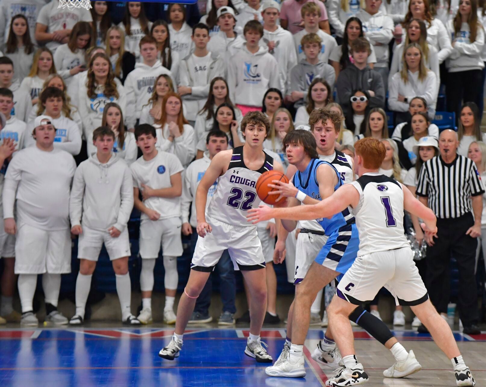 Third-quarter surge powers Breese Central past Mater Dei and into title ...