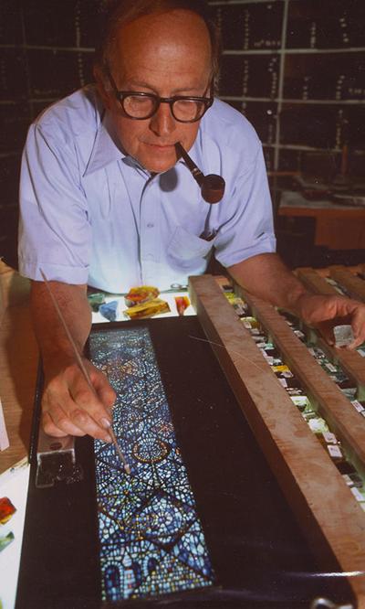 Robert Frei, stained glass artist and businessman, dies at 90