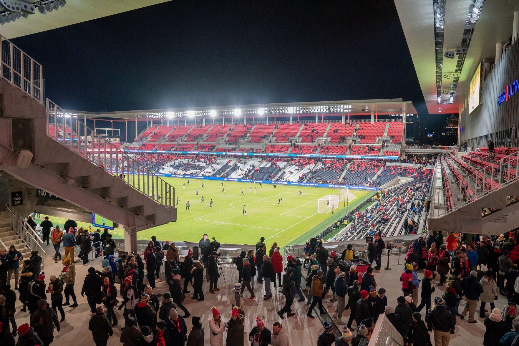 Photos: Fans get first look at St. Louis City SC's CityPark MLS soccer ...