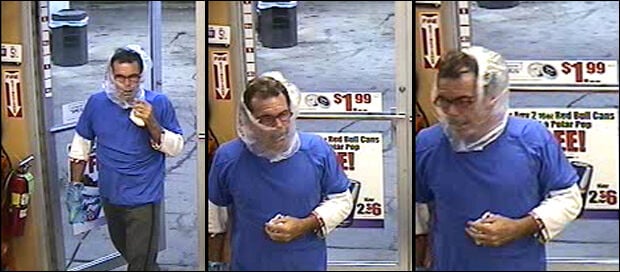 Robber wearing plastic bag as a disguise robs Belleville convenience store