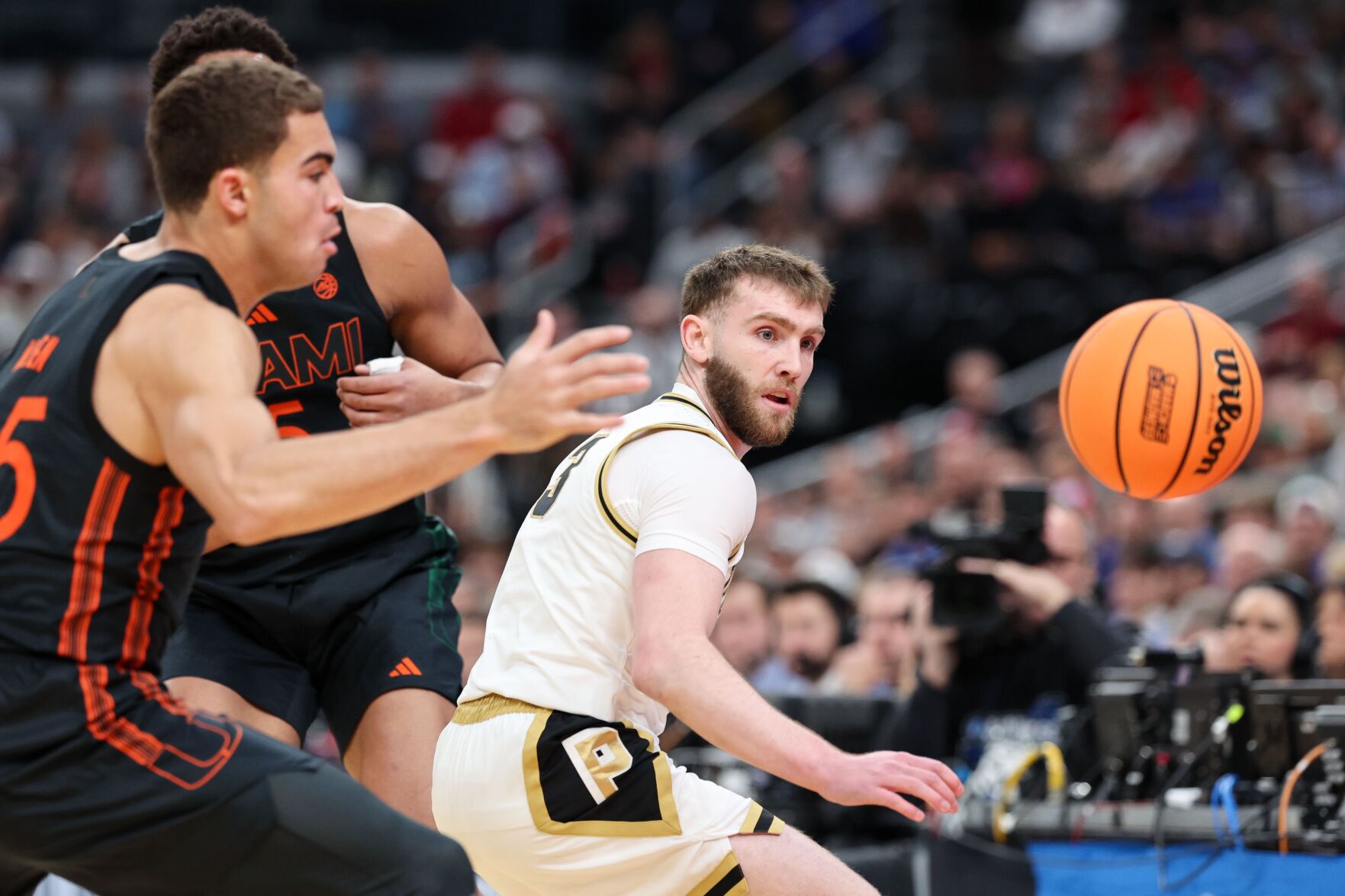 Purdue vs. Miami in second round of NCAA March Madness at Enterprise Center