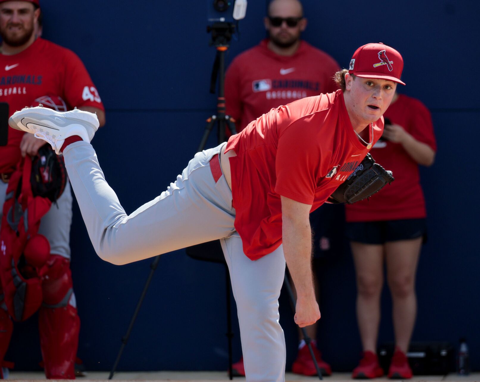 Cardinals prospect Graceffo has 'electric' 1st spring outing