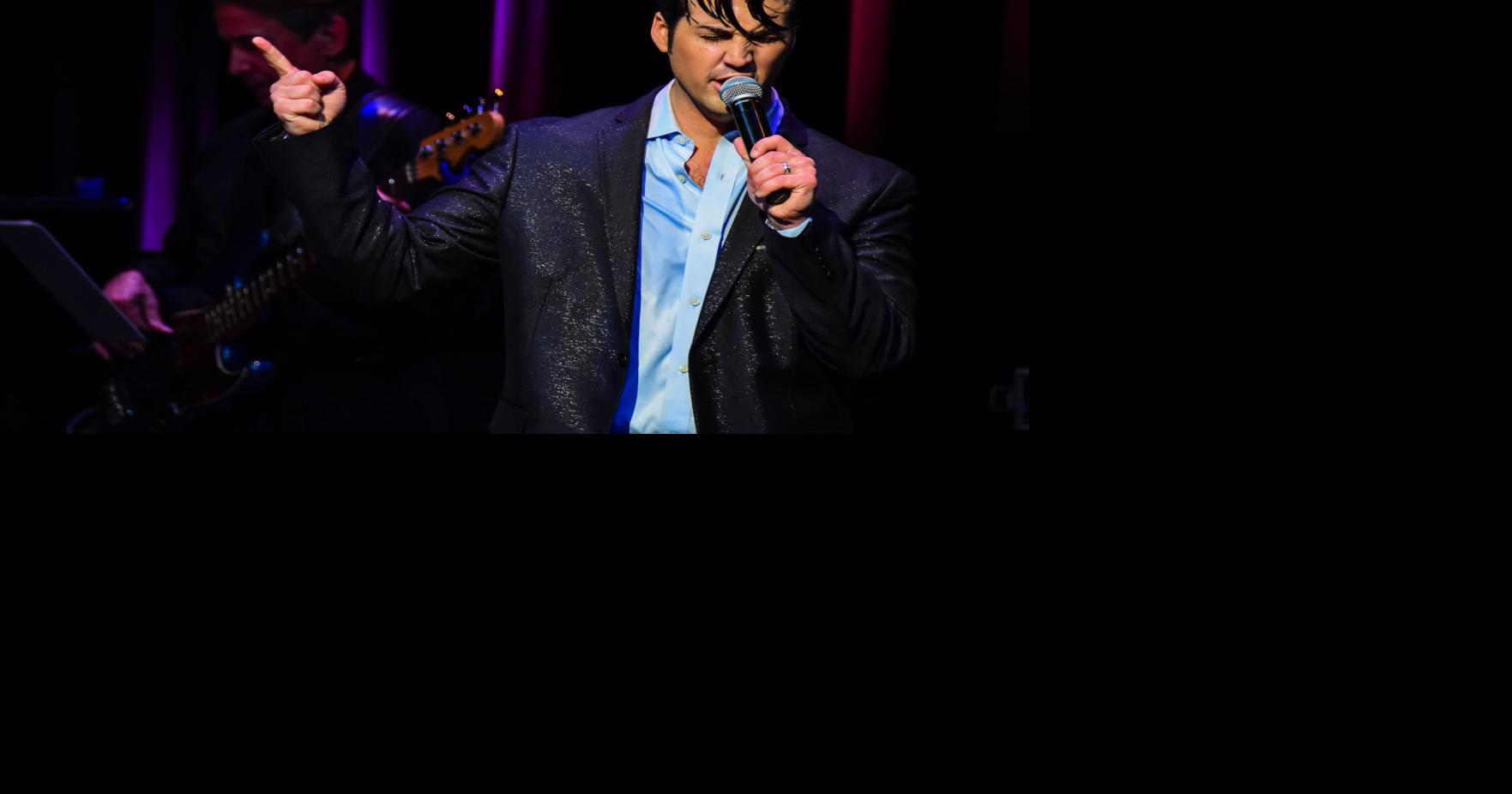 Brandon Bennett gives an enthusiastic Elvis, his way, at Playhouse ...