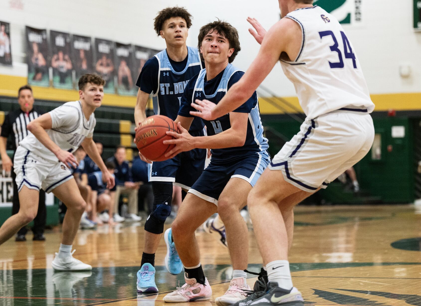 Fort Zumwalt North Invitational, consolation semifinal: St. Dominic 88 ...