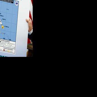 Trump draws attention to 'sharpie-gate' as Dorian roars up the East Coast