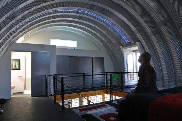 At home: 'Half tube on top of rectangle' makes for unique home with ...