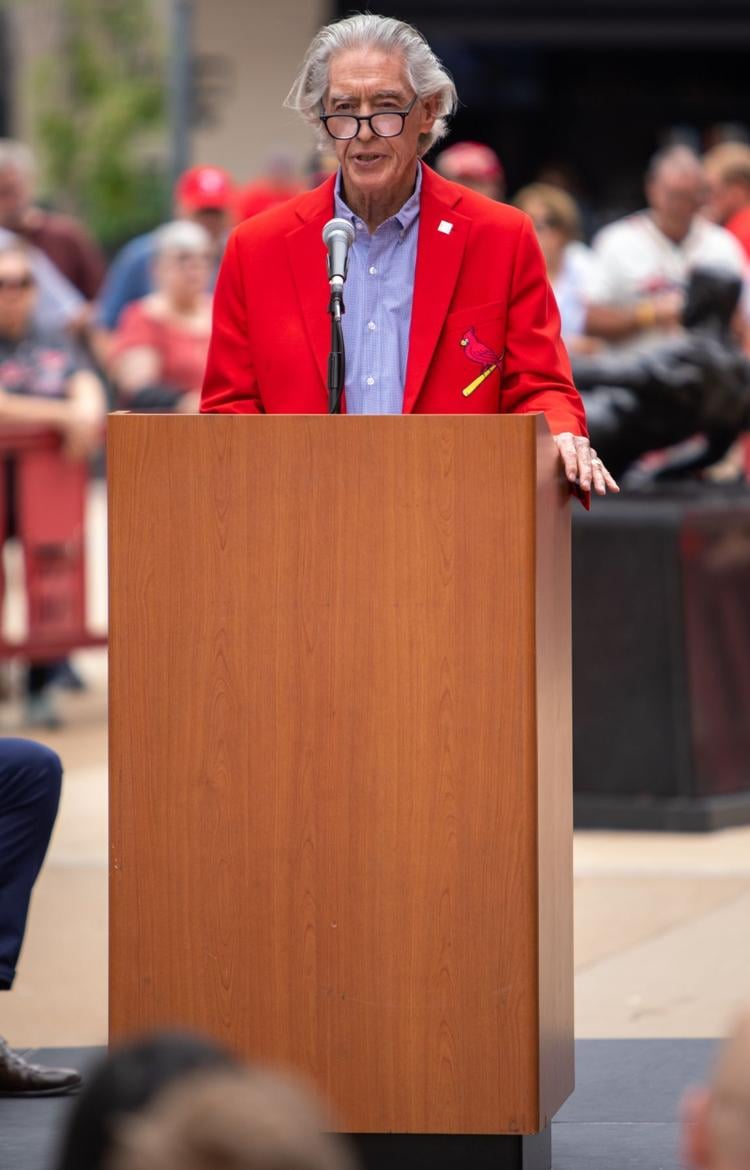 Photos: Ted Simmons statue unveiled before induction into Hall of Fame