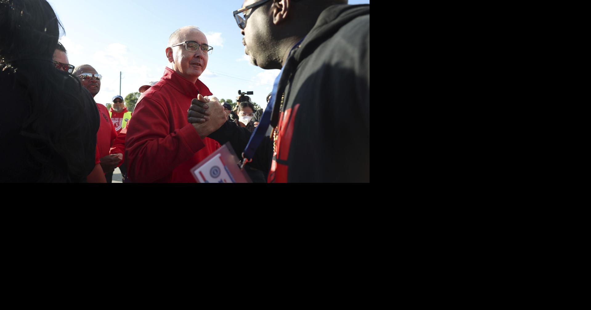 UAW's confrontational leader makes gains in strike talks