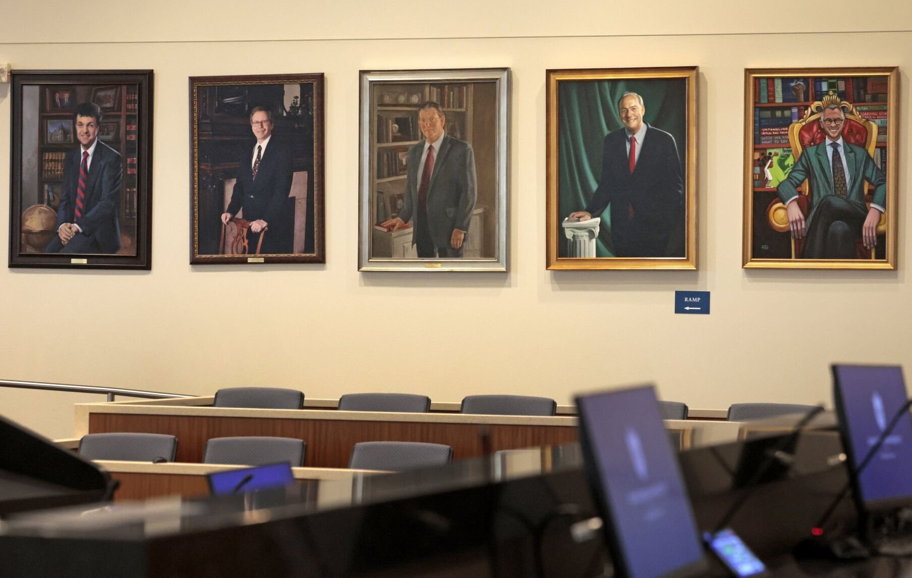 SLU law school dean breaks with tradition for portrait