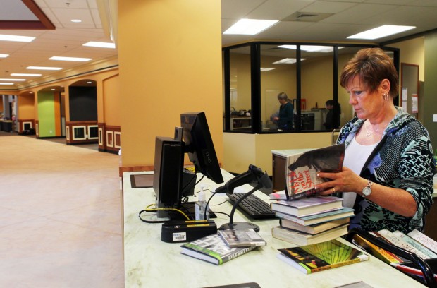 Photos: Workers make progress on new library in St. Peters