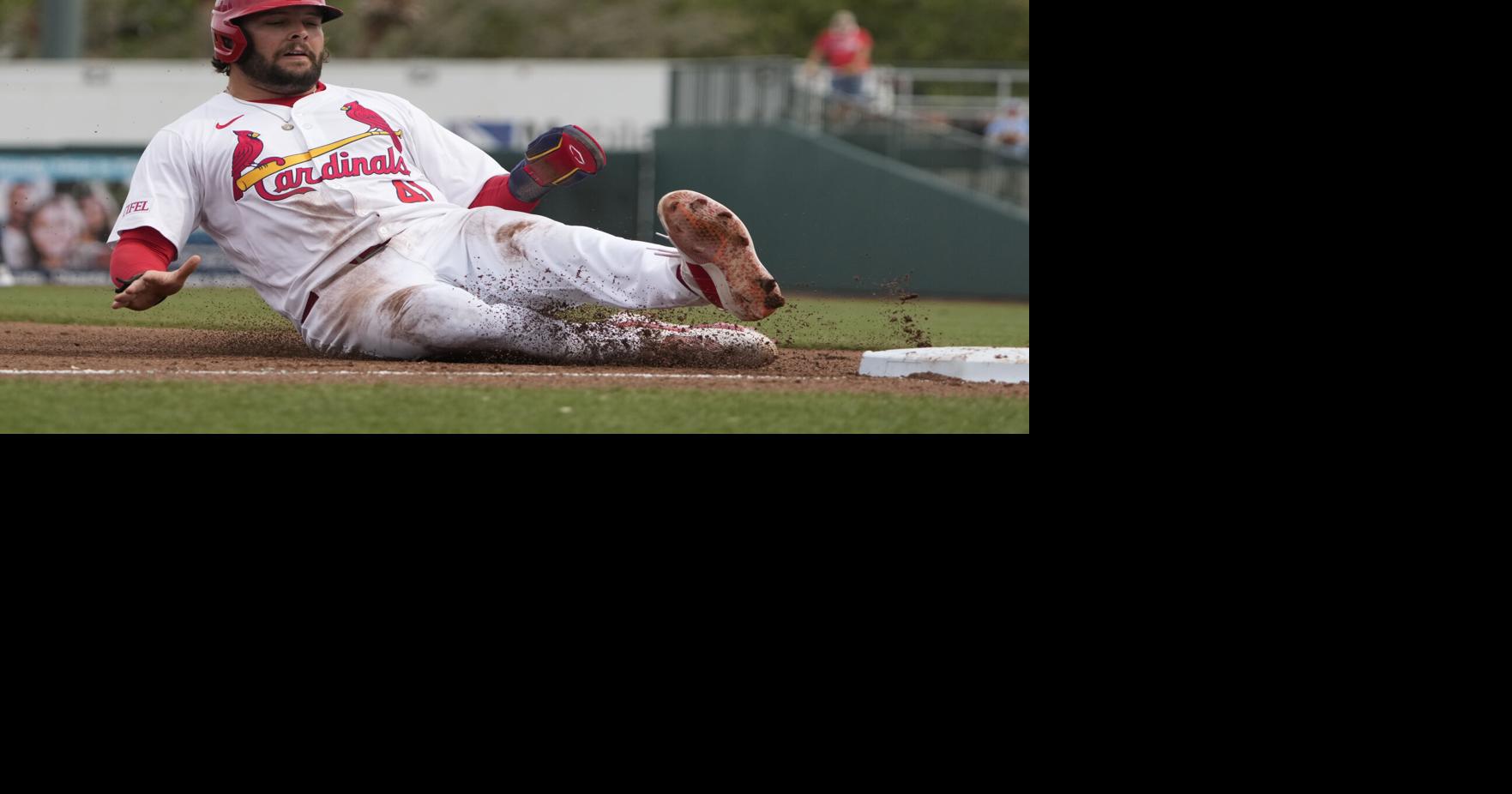 How Cardinals Alec Burleson and Luken Baker are preparing and waiting ...
