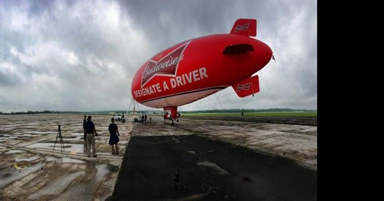 Budweiser creates 'designate a driver' blimp tour