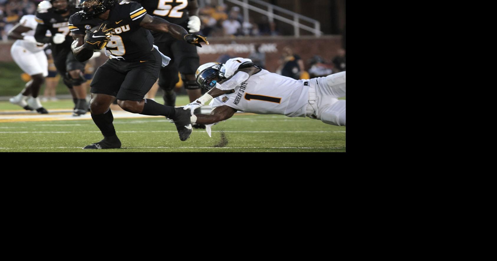 Running back tandem debuts effectively for No. 11 Mizzou in season opener