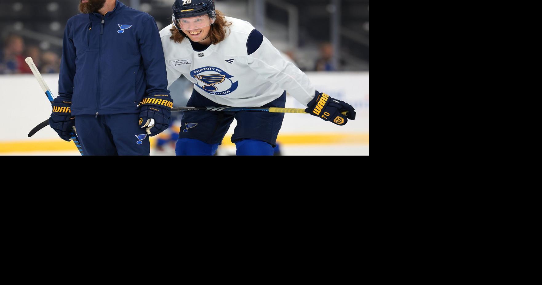 Blues activate Oskar Sundqvist; Scott Perunovich to debut