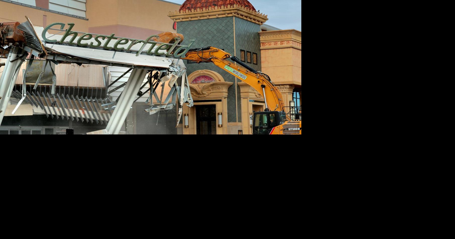 Chesterfield Mall demolition kicks off