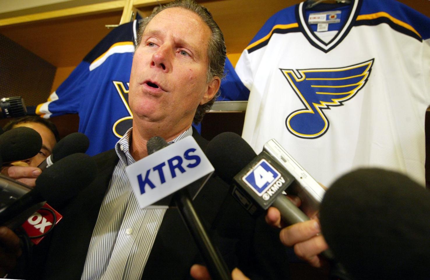 MARK SAUER, Blues president
