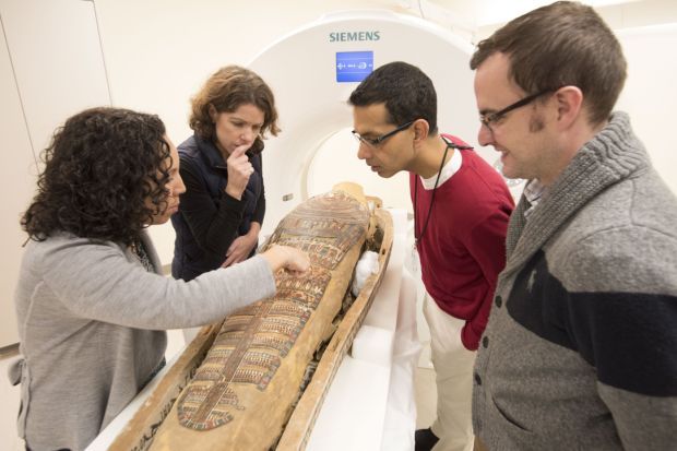 Mummies get a closer look at Barnes-Jewish