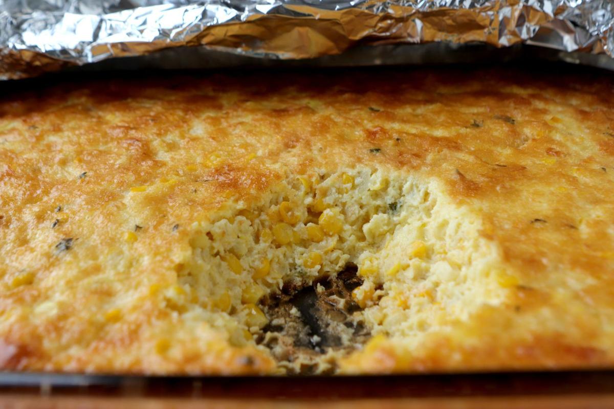 RECIPE: Savory Corn Pudding
