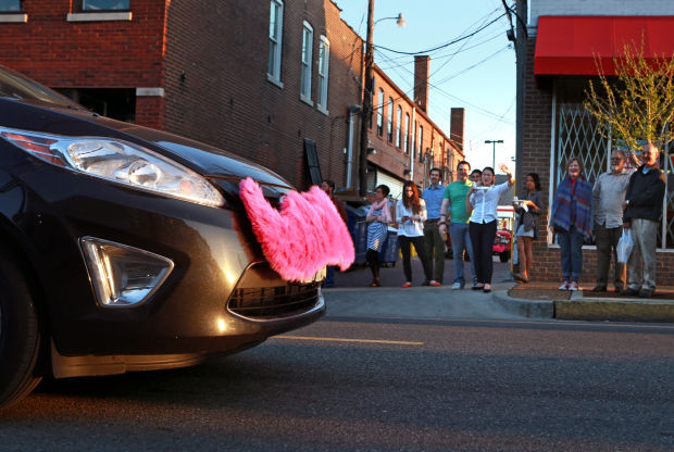 Lyft cars doing away with pink furry mustache