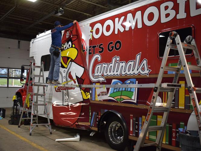 St. Louis County Library is getting new bookmobiles. And Fredbird is ...