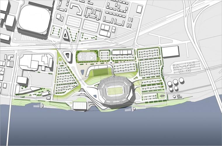 New renderings show proposed St. Louis riverfront NFL stadium
