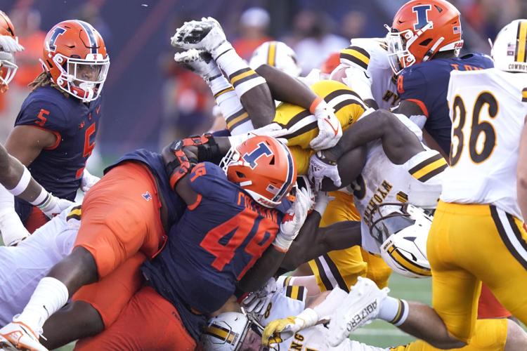 Quan Martin stepping up as Illinois football defense's Swiss Army knife