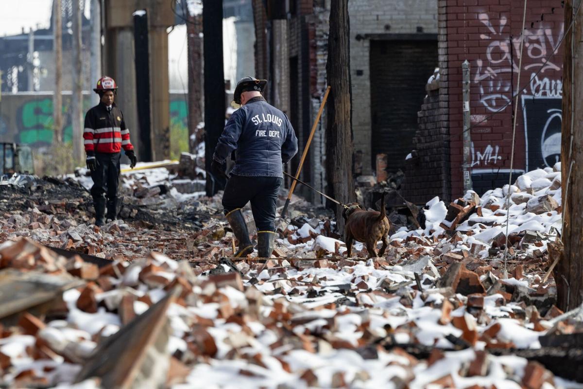 Debris in St. Louis warehouse blaze undergoing tests for human DNA