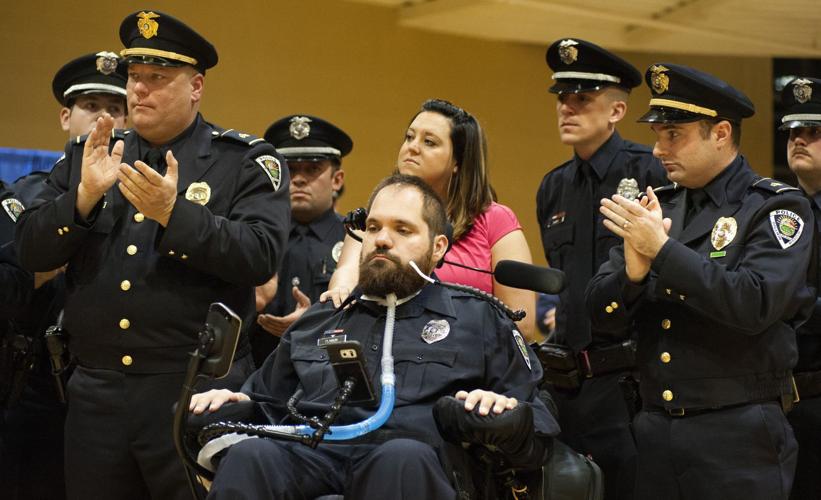 Ballwin police Officer Michael Flamion honored with Medal of Valor ...