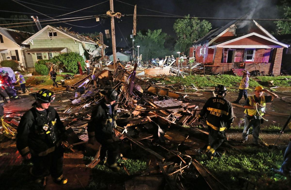 Victim in St. Louis home explosion dies | Metro | stltoday.com