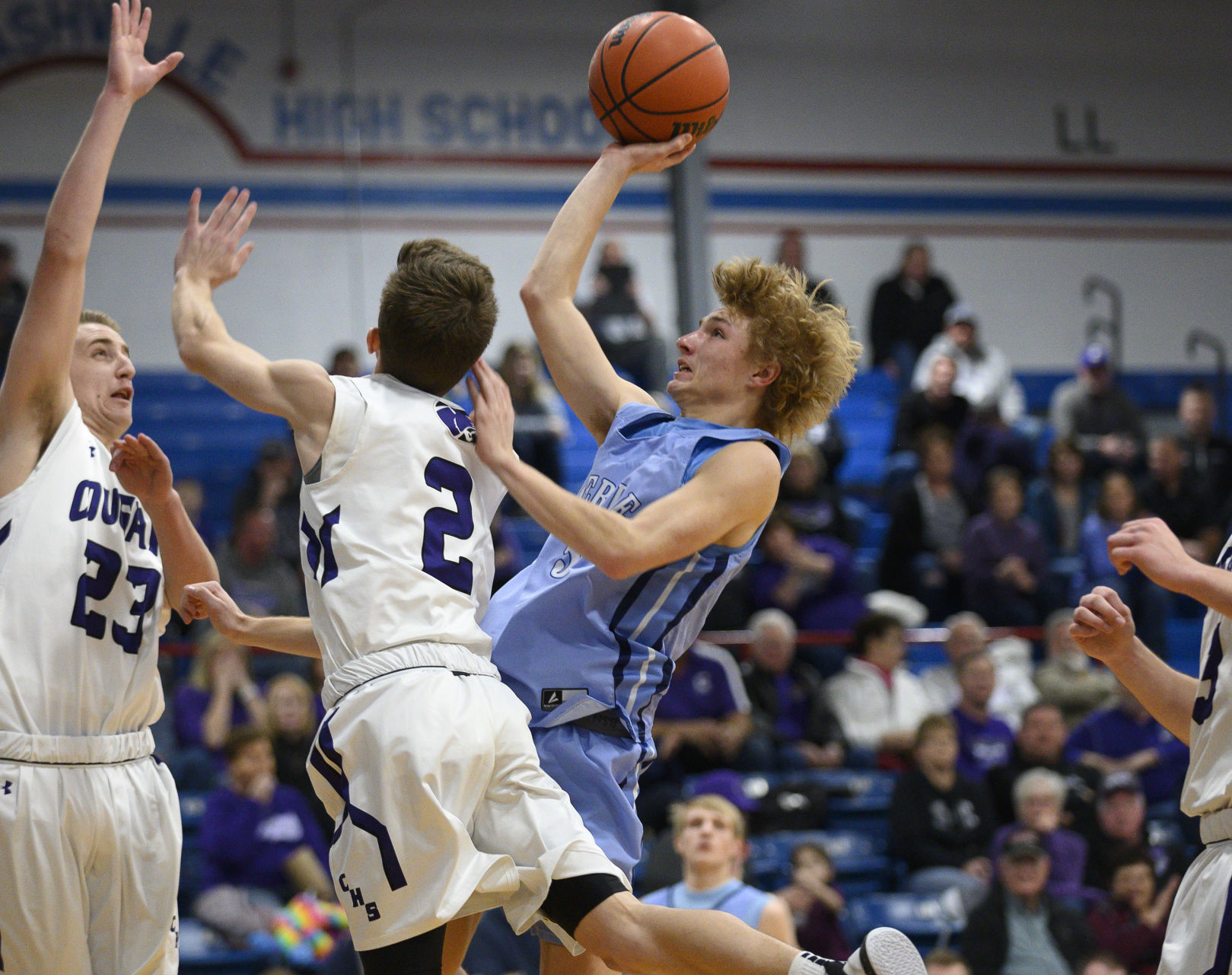 Mater Dei cruises past Breese Central, into Nashville Tournament final ...