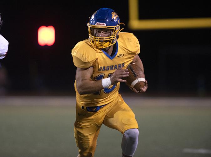 Ruble shows off his arm as Seckman rolls past Parkway South