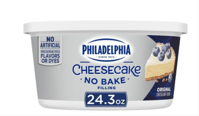 Best Bites: Philadelphia Cheesecake No Bake Filling