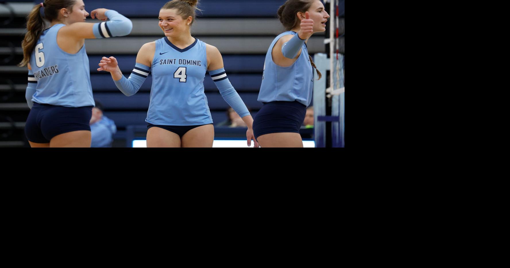 Brytn Lyon returns to lineup to help lead St. Dominic to a sweep of ...