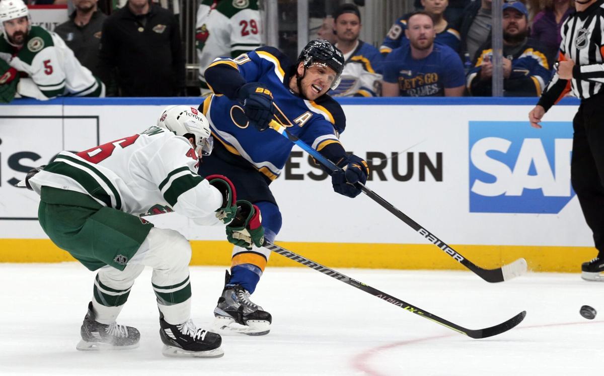 Blues notebook: Schenn ups the physicality in playoffs