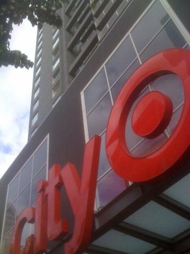 City Target part of busy downtown Seattle