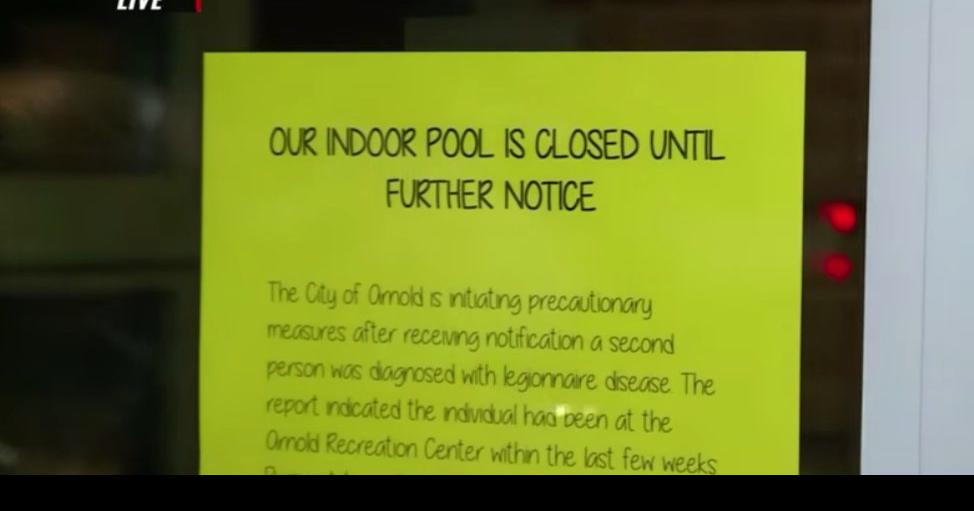 Video: Pool at Arnold Rec Center closes after possible Legionnaire’s ...