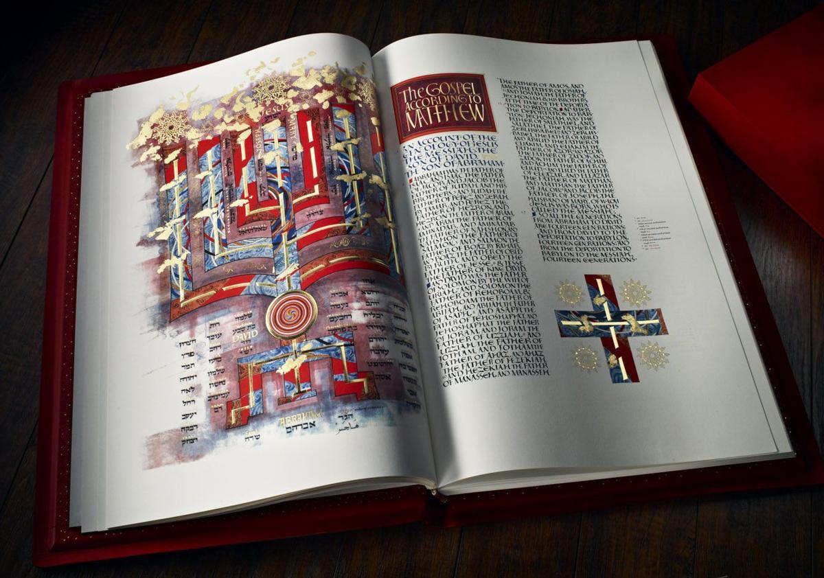 Expensive, gilded Bible finds home at St. Louis Cathedral Basilica