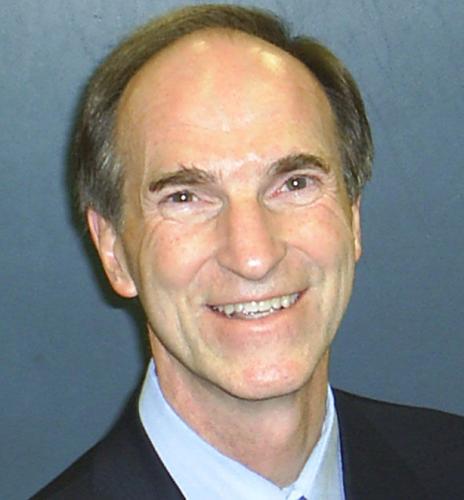 Zip Rzeppa signing books, showing art in St. Charles