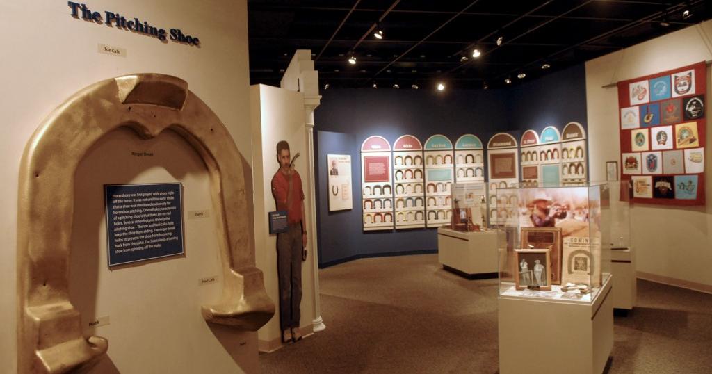 Hall of fame pitches sport of horseshoes