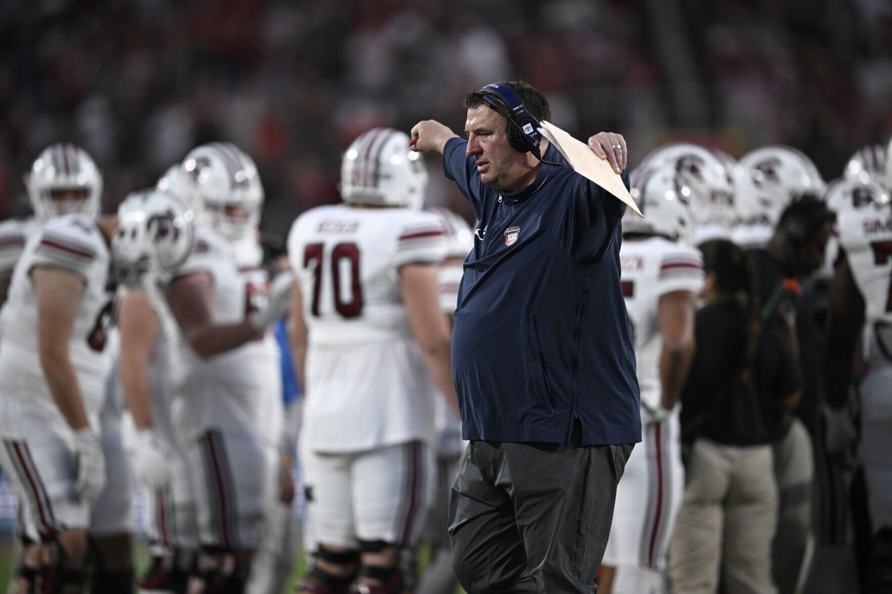 How Illinois coach Bret Bielema responded to an SEC QB’s Big Ten shade