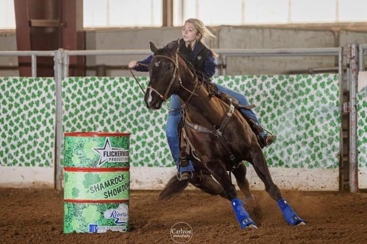 Barrel racing is fleet, fast, four-footed fun