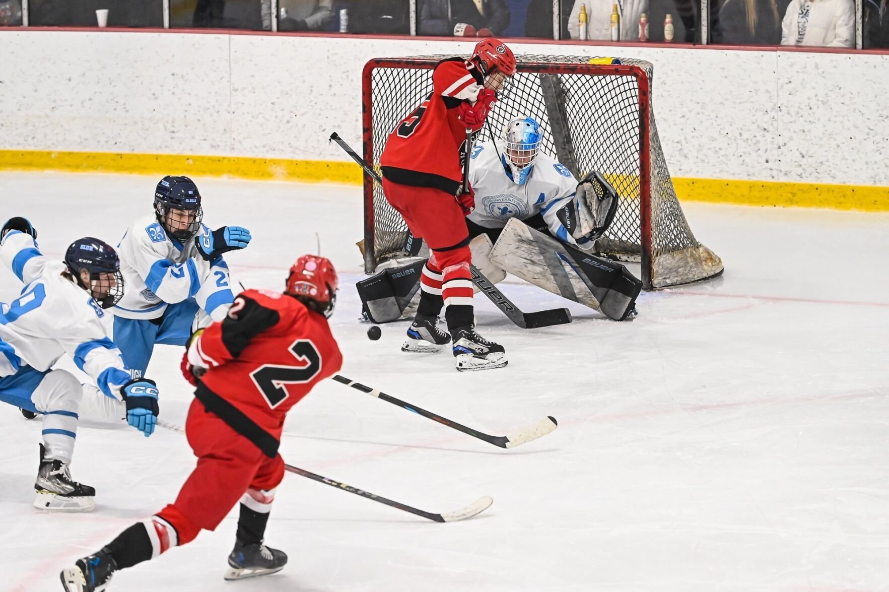 Liam Power scores twice, Chaminade eliminates SLUH: Mid-States Hockey ...