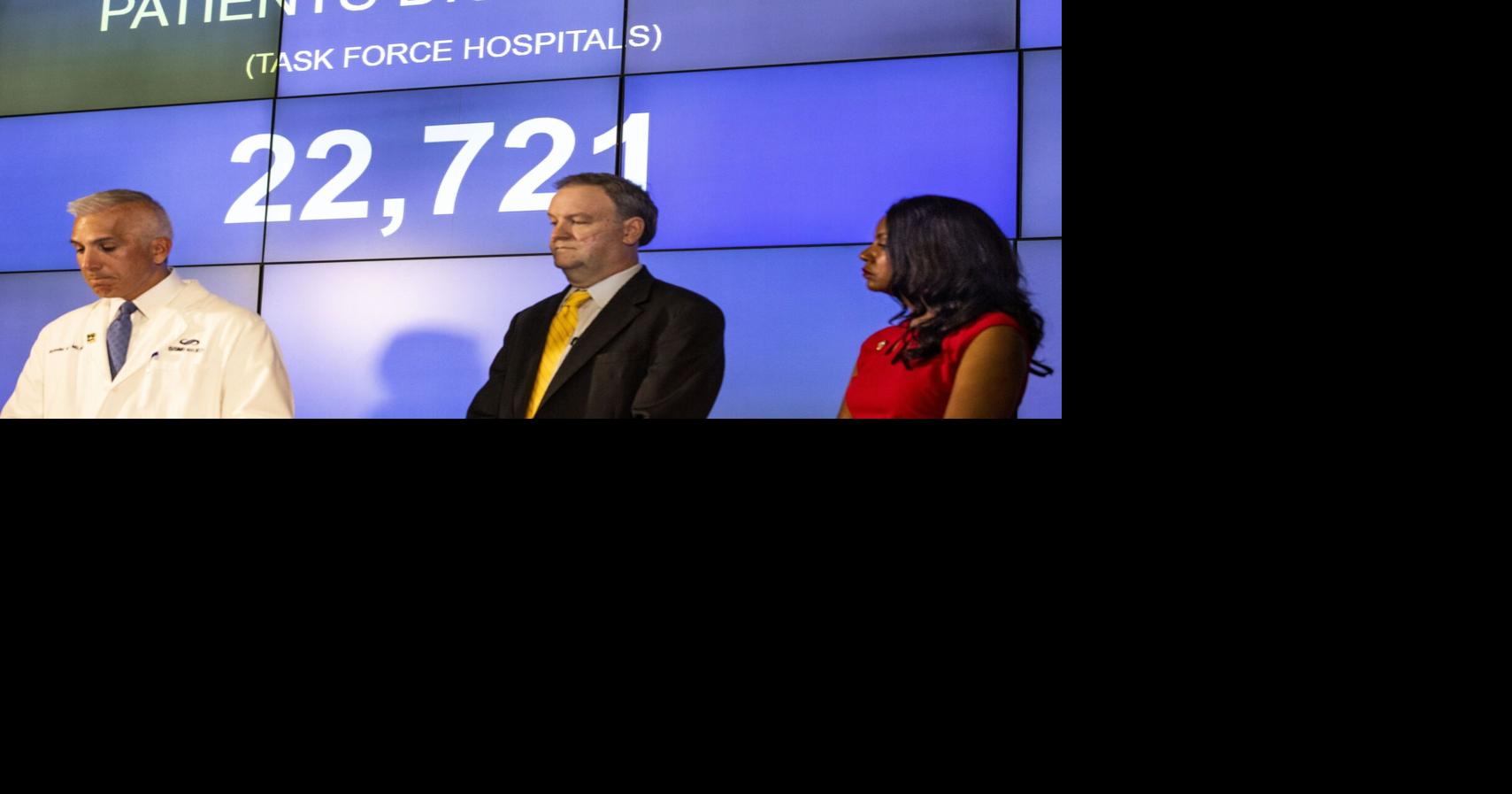 As COVID-19 hospitalizations retreat locally, area health officials ...