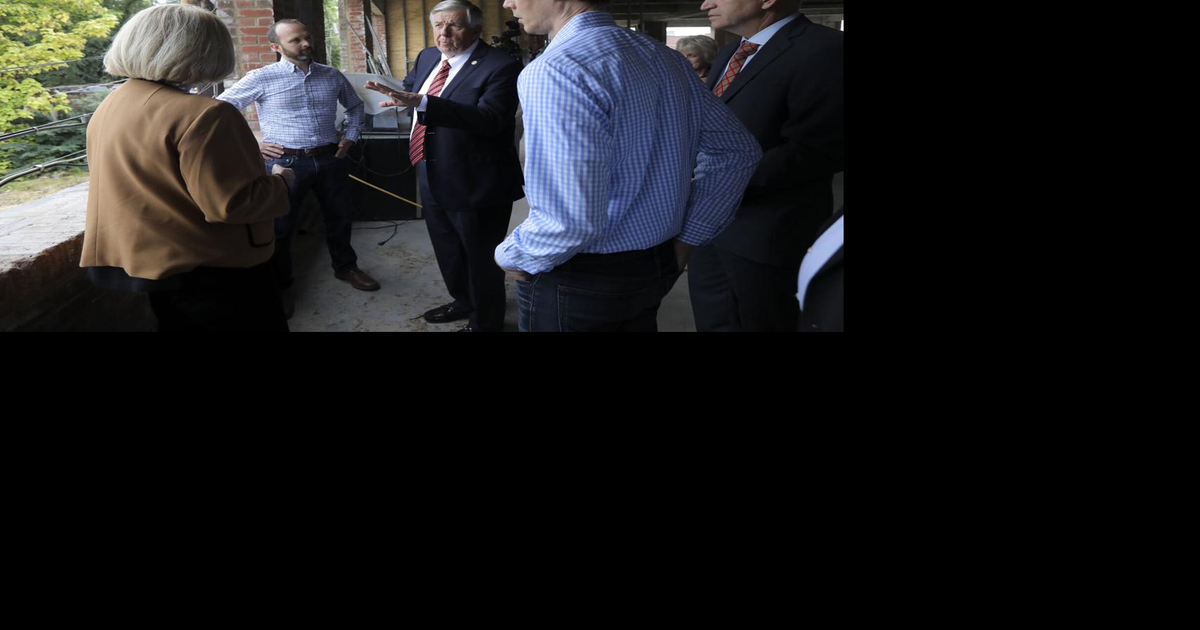 Missouri governor, KC mayor visiting St. Louis today after KC visit earlier
