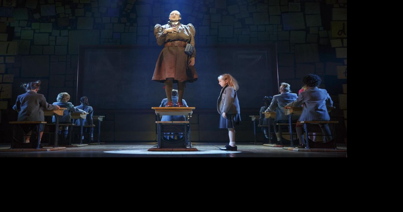 Review: 'Matilda the Musical' looks great but is marred by sound problems
