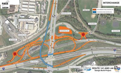 New ramp from I-44 to Hwy. 141 to open by Friday morning