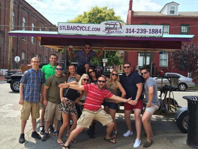 3 bar cycles to party and ride in STL