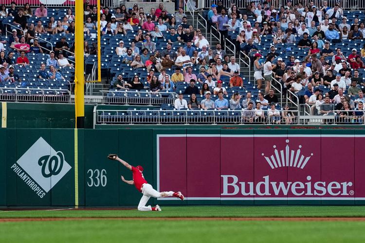 Eric Schmitt makes ESPN with diving catch in Congressional baseball game